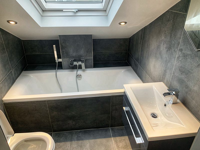 Stone terrace loft conversion & ceilings lowered | Shaw Co Ltd Domestic ...